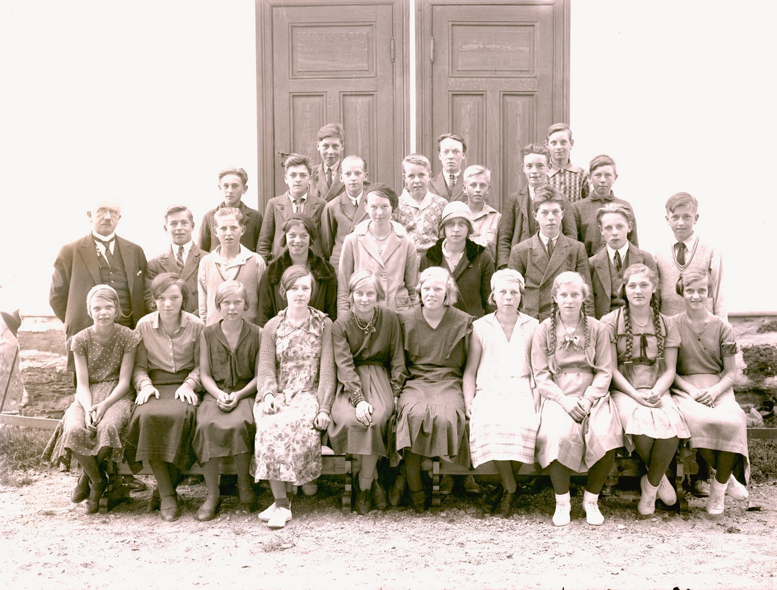 Konfirmantbilde Øymark - Marker kirkelige fellesråd